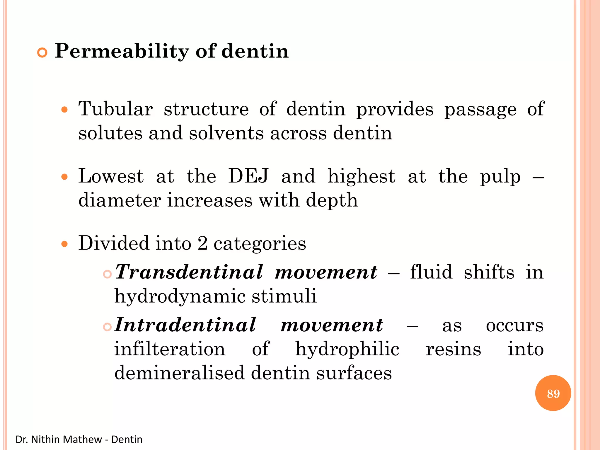 Dentin | PDF