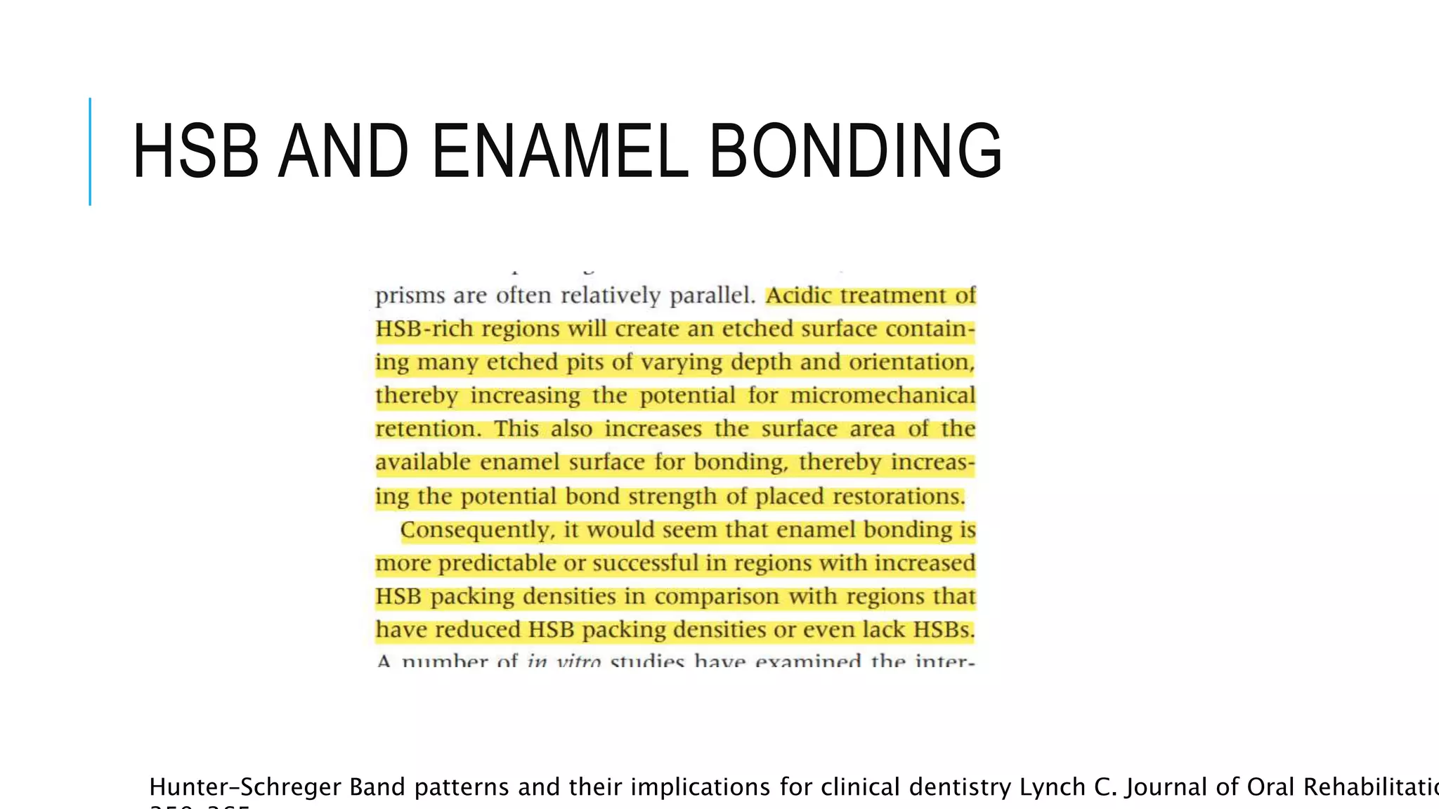 Enamel Rods and its implications | PPT