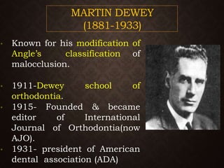 History of orthodontics post graduate seminar | PPTX