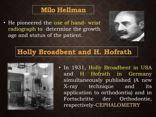 History of orthodontics post graduate seminar | PPTX