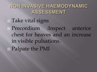 Seminar1 homeostatic mechanism and hemodynamic monitoring | PPTX