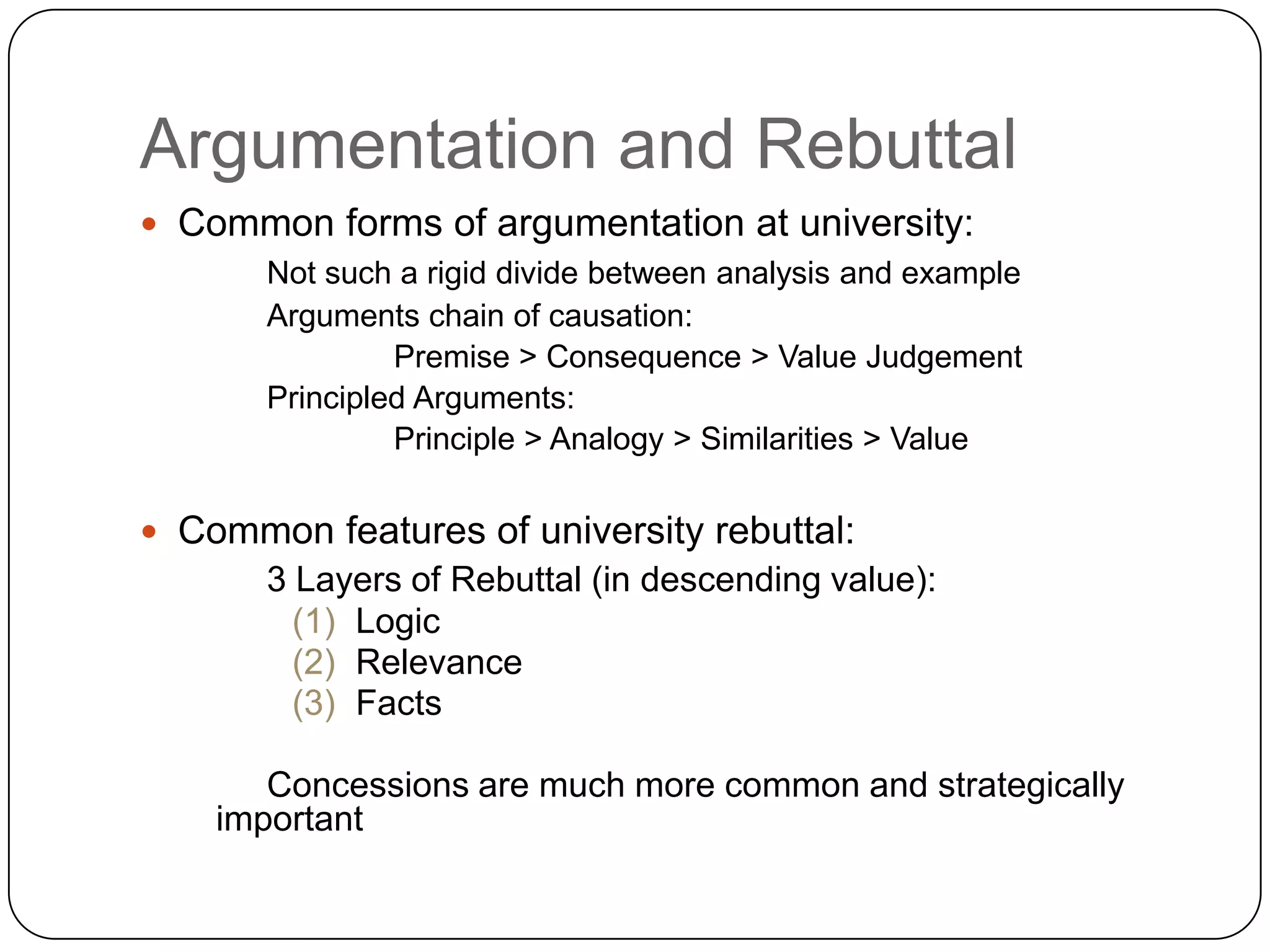 Introduction to University Debating - Chris Bisset | PPTX