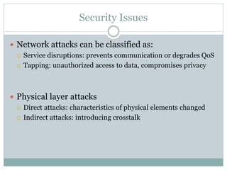 Secure communication over fiber optic networks | PPTX