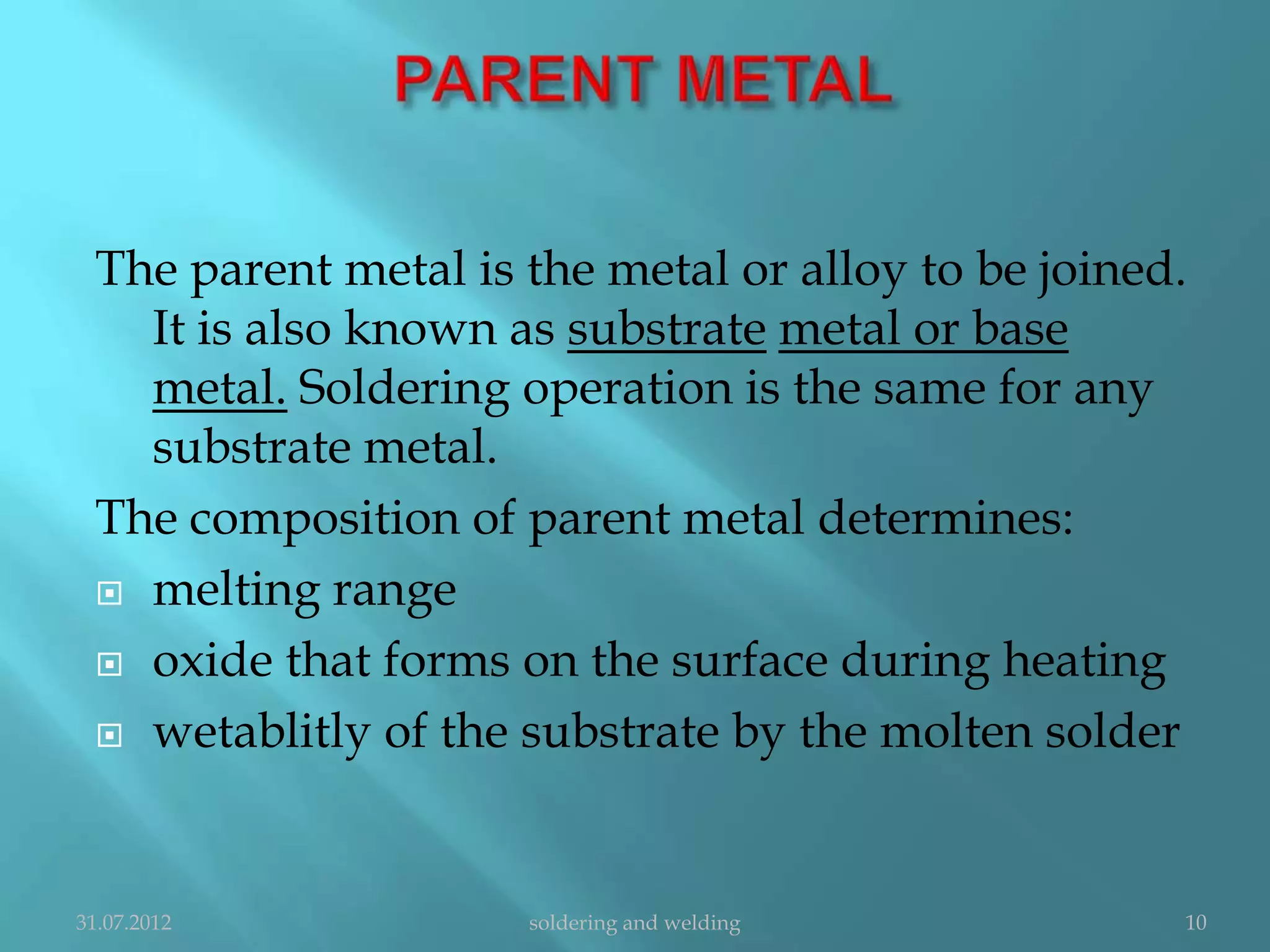 soldering and welding in orthodontics | PPTX