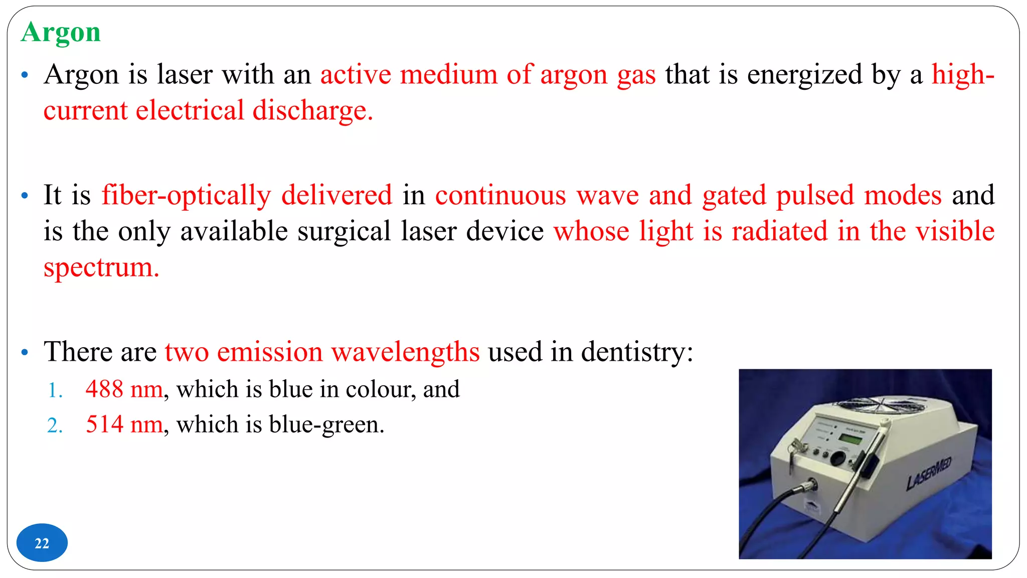 LASERS IN PROSTHODONTICS | PPTX
