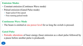 LASERS IN PROSTHODONTICS | PPTX