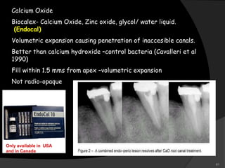 CALCIUM HYDROXIDE in Dentistry | PPTX