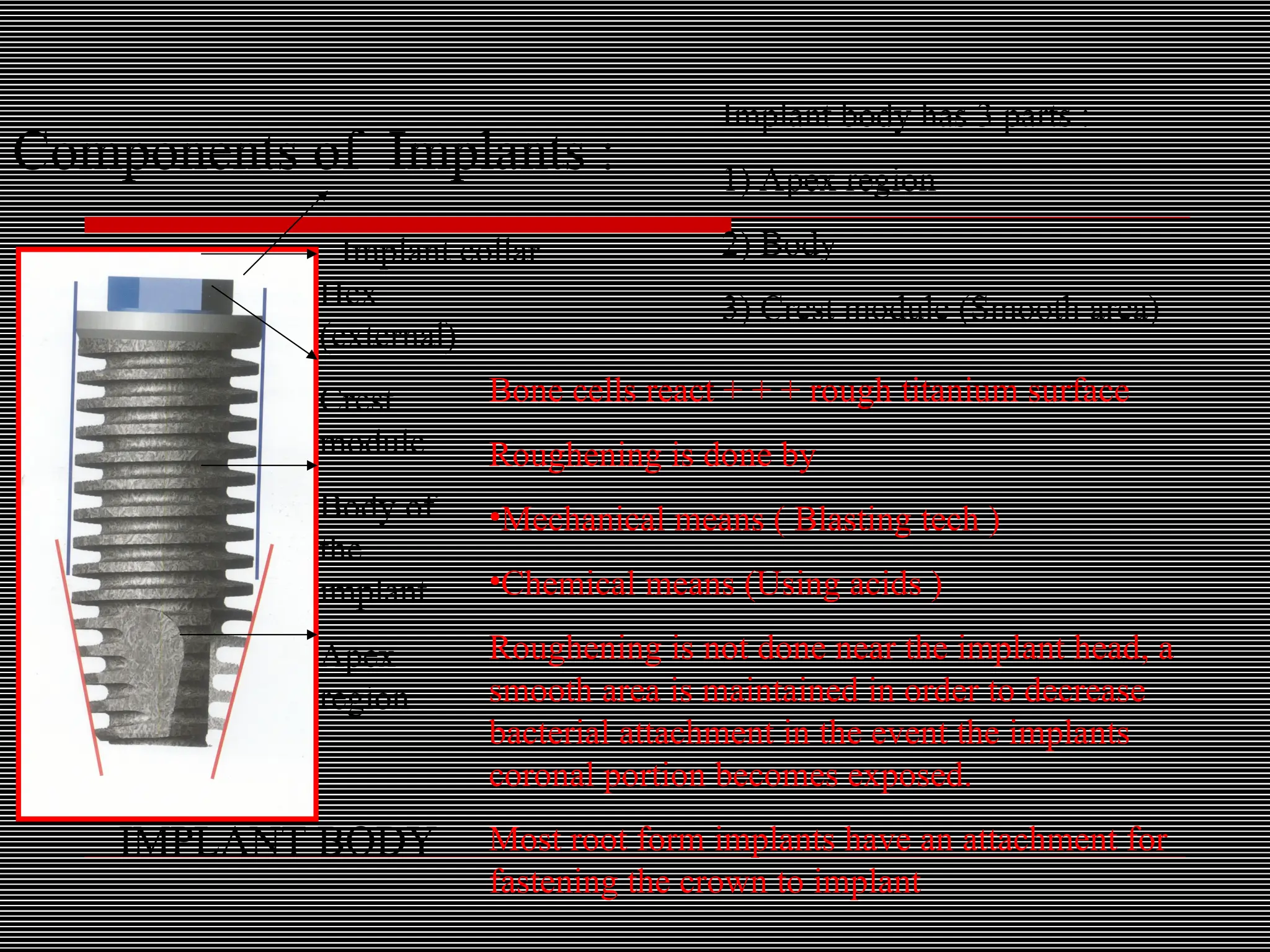 seminar 10 - DENTAL IMPLANTS- SURGICAL ASPECT, IMPLANT FAILURE (1).ppt