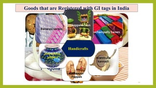 GI Tags: Embedding traditional brands in global space | PPTX