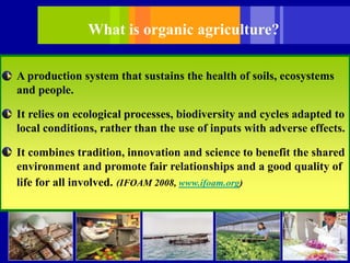 organic certification | PPT