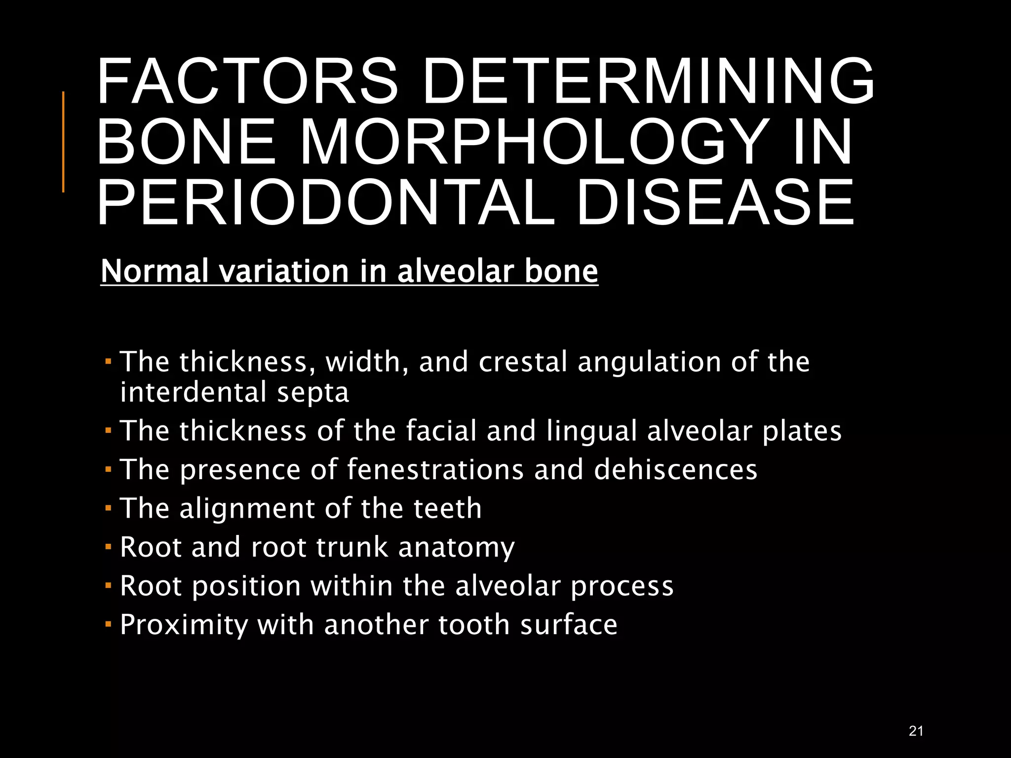 Periodontal bone defects | PPTX