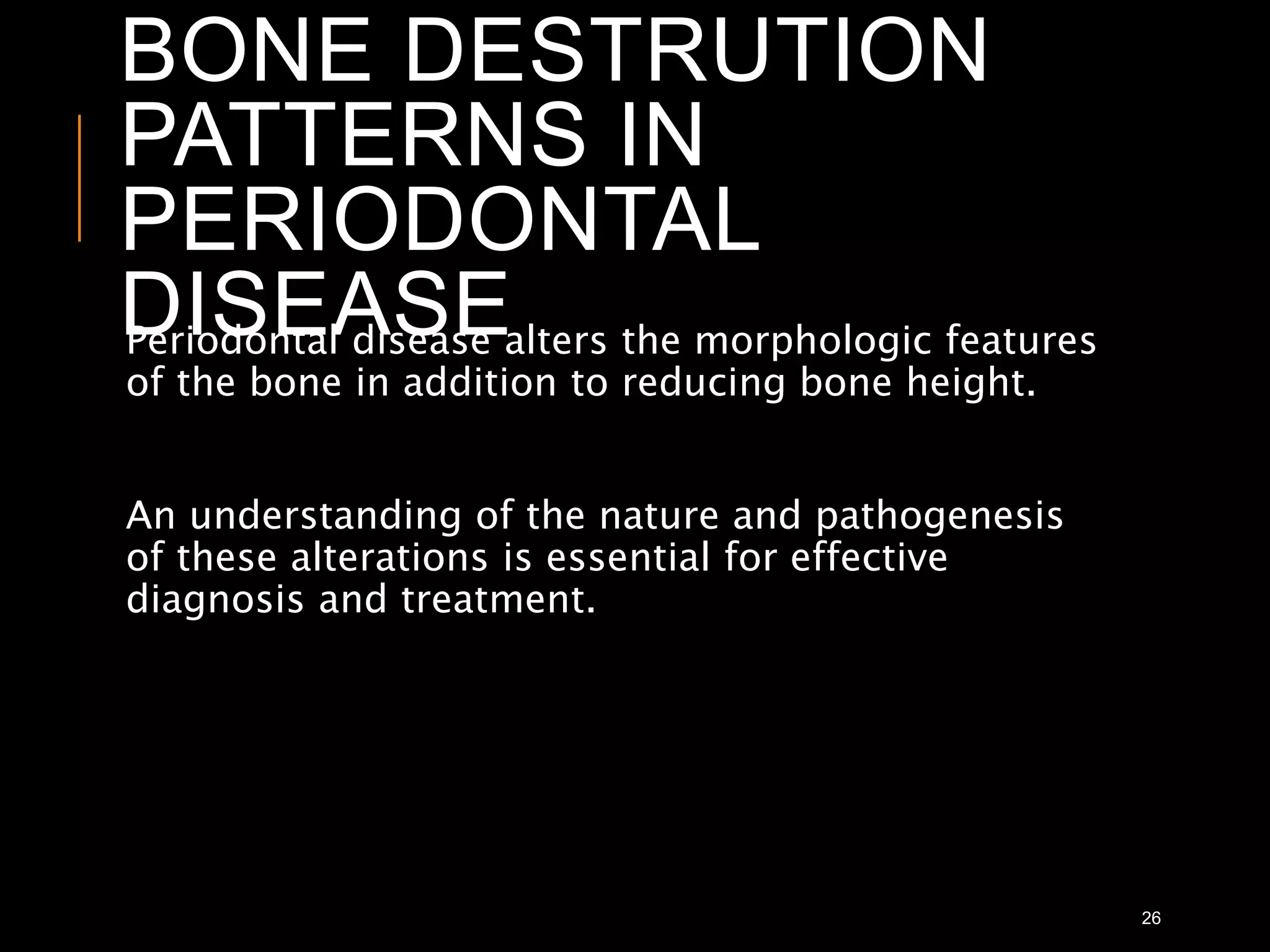 Periodontal bone defects | PPTX