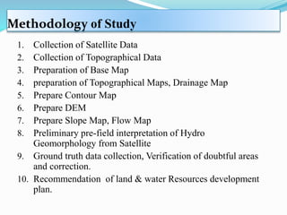 Application of GIS and RS in Watershed Management | PPTX
