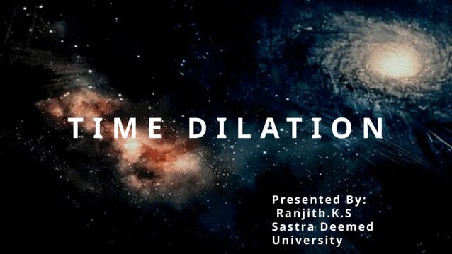 Special Relativity theory & Time Dilation.pptx