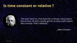 Special Relativity theory & Time Dilation.pptx