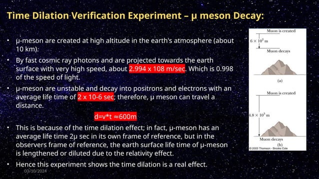 Special Relativity theory & Time Dilation.pptx