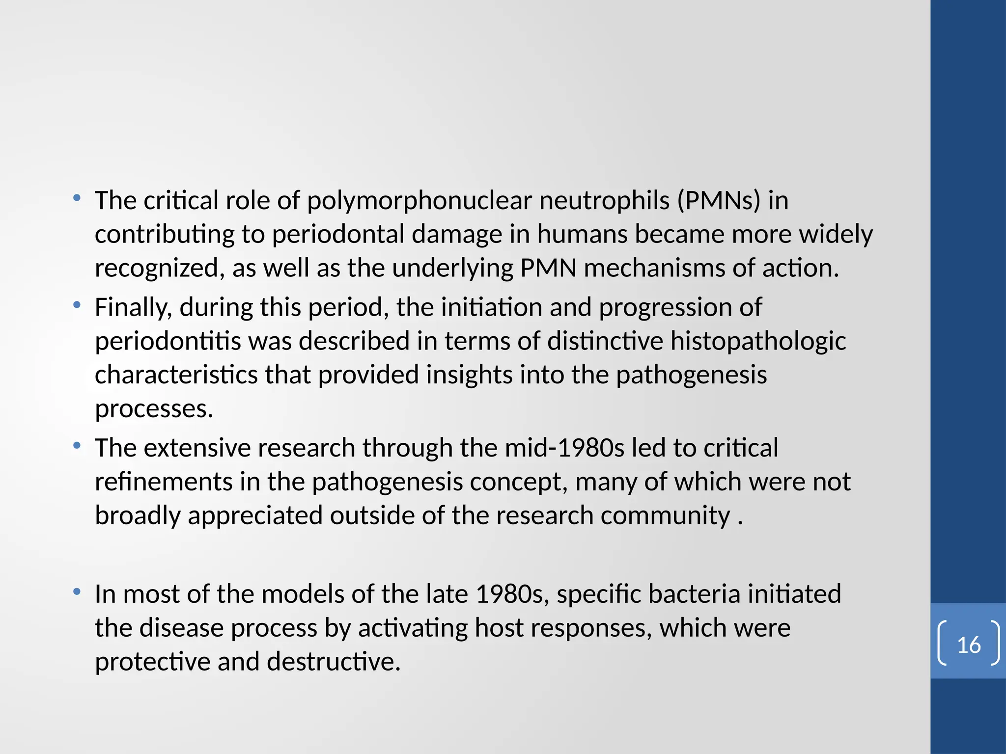 Different Models of pathogenesis in Periodontics | PPTX