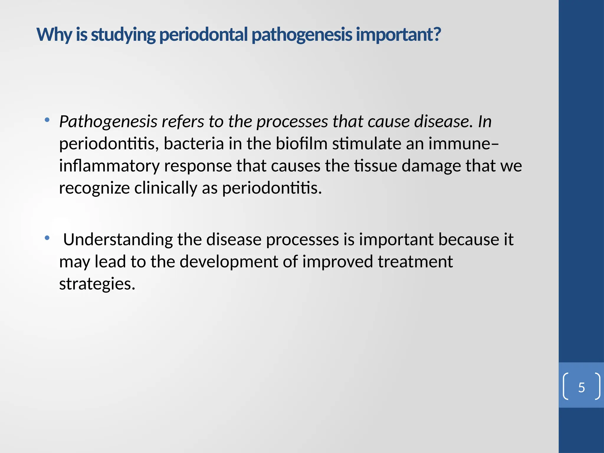 Different Models of pathogenesis in Periodontics | PPTX