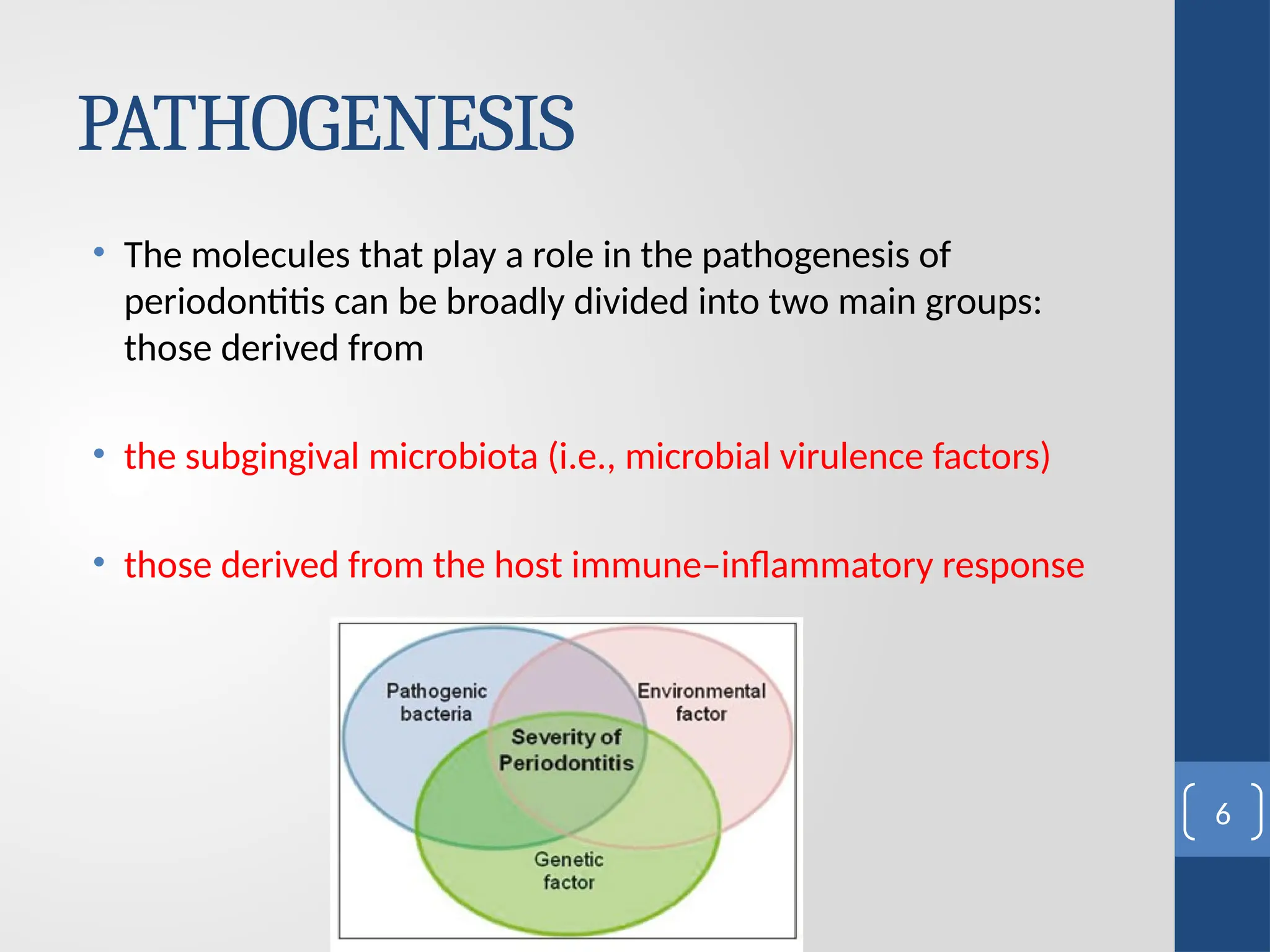 Different Models of pathogenesis in Periodontics | PPTX