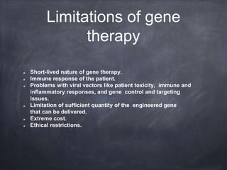 role of gene therapy in periodontitis | PPTX