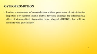 types of bone grafts and its application in periodontology | PPTX