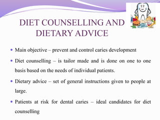 Nutrition and oral health | PPTX