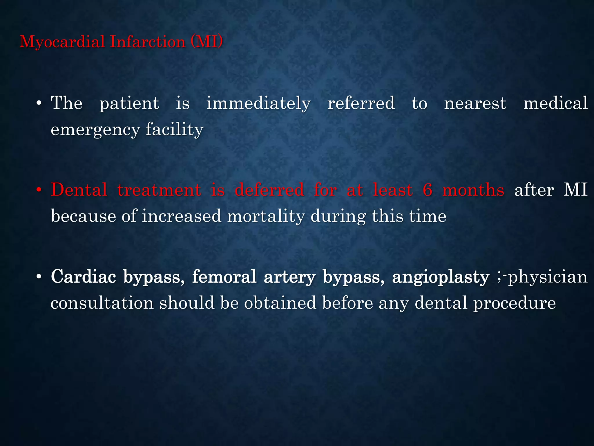 Periodontal treatment of Medically compromised patinets | PPT