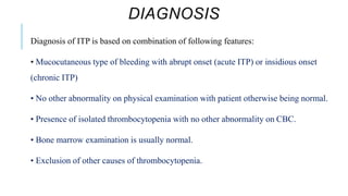 Platelet disorders- qualitative and quantitative | PPTX