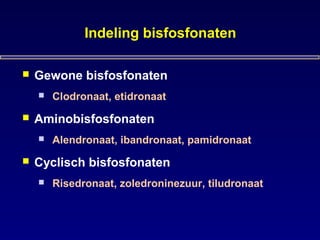 Seminar 15-01-2009 - bijwerkingen anti-osteoporose medicatie | PPT