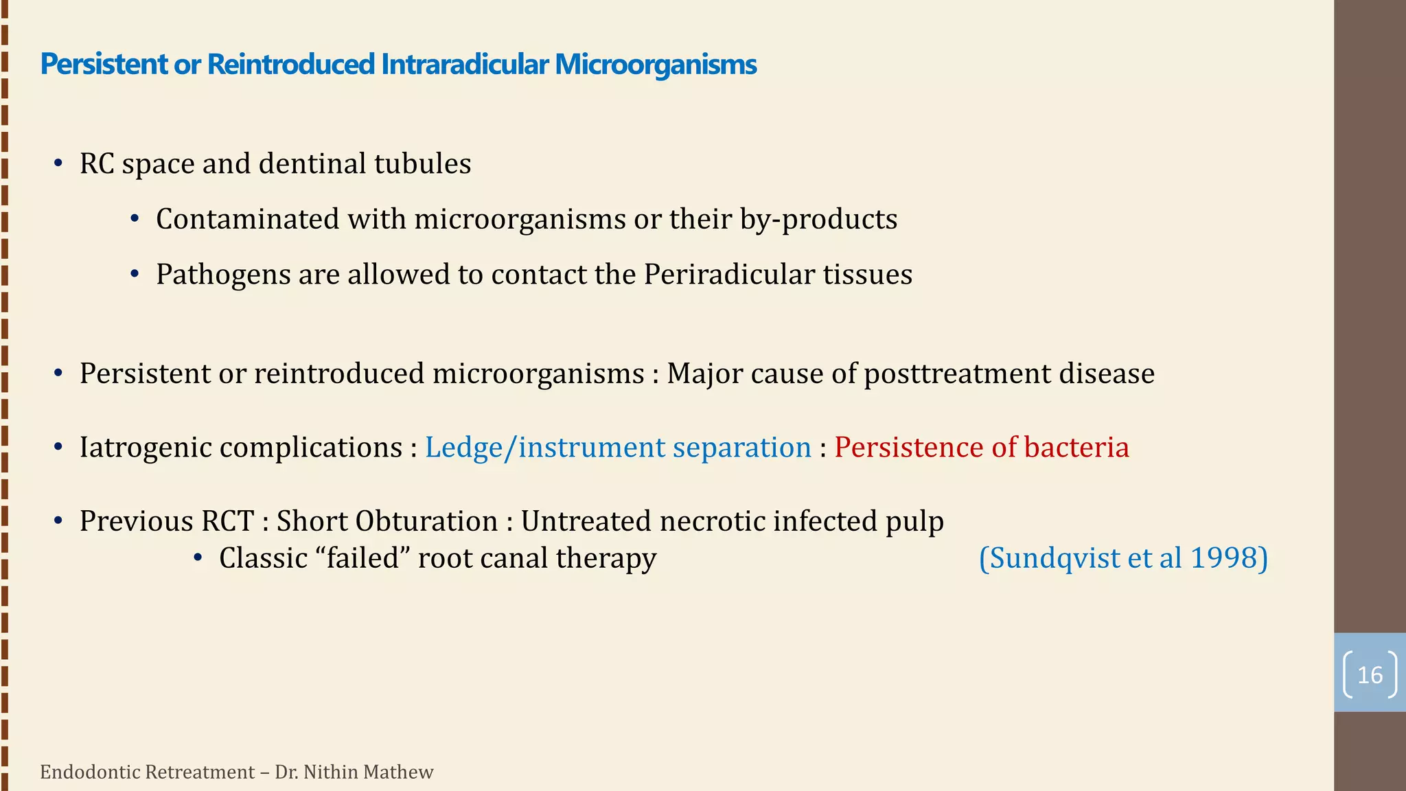 Endodontic Retreatment | PDF