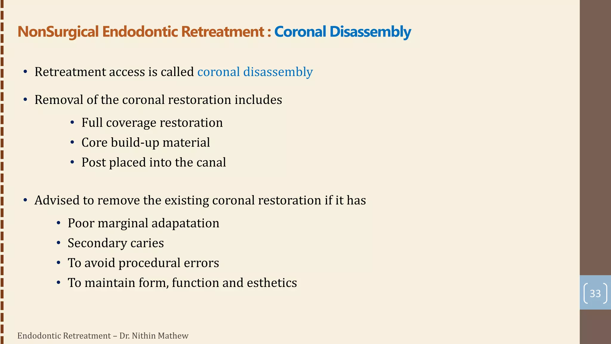 Endodontic Retreatment | PDF
