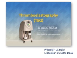 Thromboelastography- r value k value LA30 maximum amplitude | PPTX