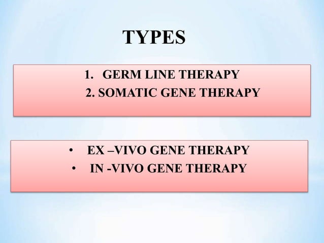 Targeted gene therapy | PPTX | Cancer | Diseases and Conditions