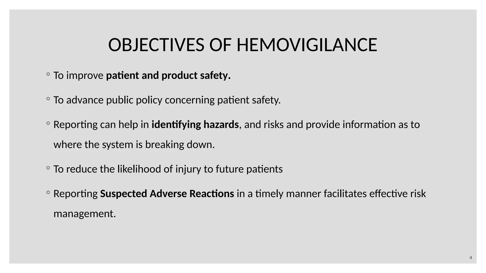 Hemovigilance and donorvigilance programme of india | PPTX | Blood Disorders | Diseases and ...