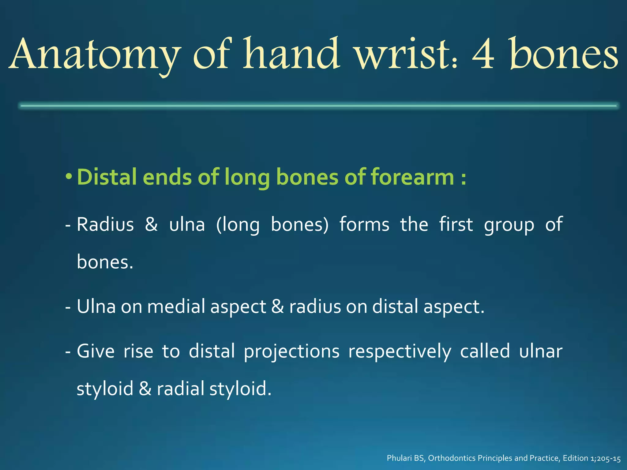 Hand Wrist Radiography | PPTX