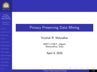 Privacy Preserving Data Mining | PDF