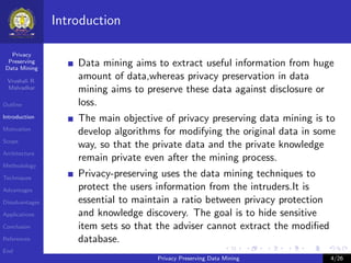 Privacy Preserving Data Mining | PDF
