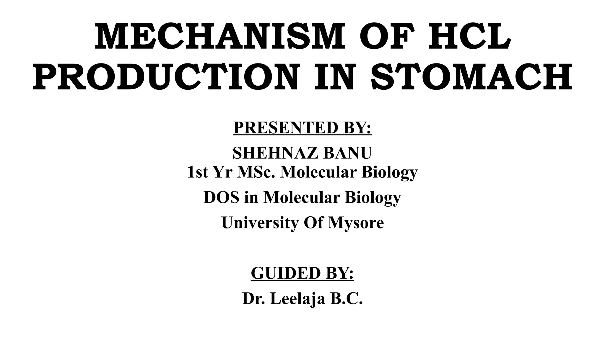 mechanism of HCl production in stomach.pptx