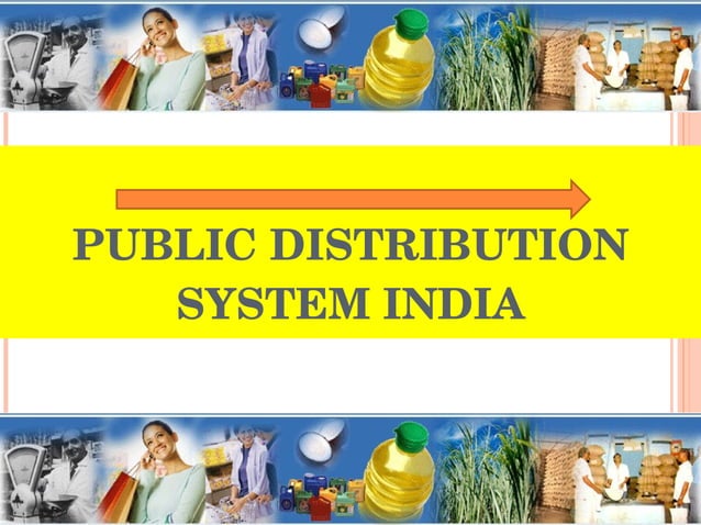 Food Security and PDS system in India | PPT | Agriculture | Industries