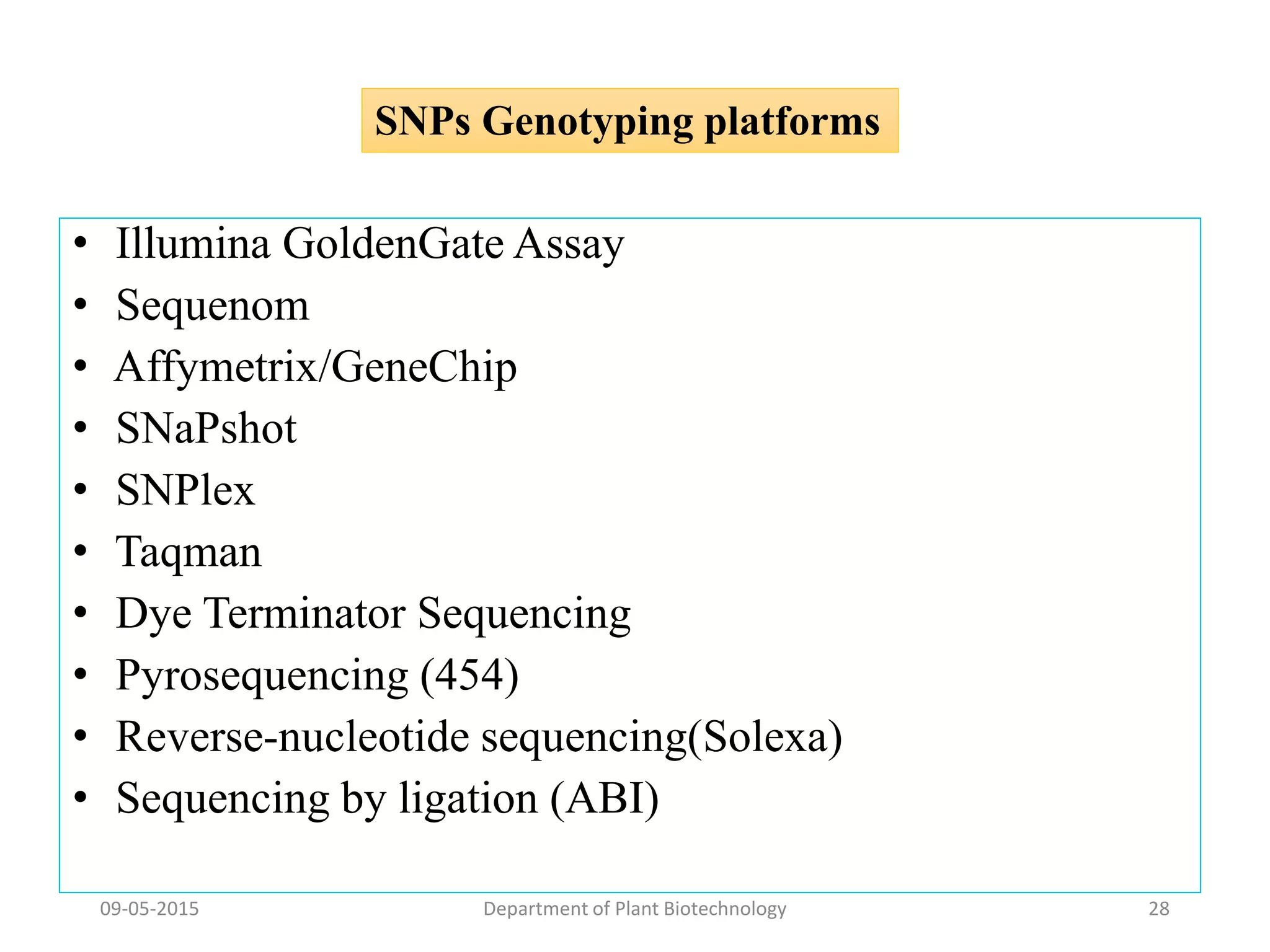 SNp mining in crops | PPTX