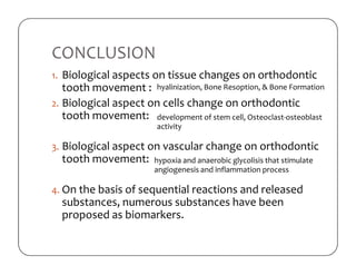 Biological Aspect on Orthodontic Tooth Movement | PPT