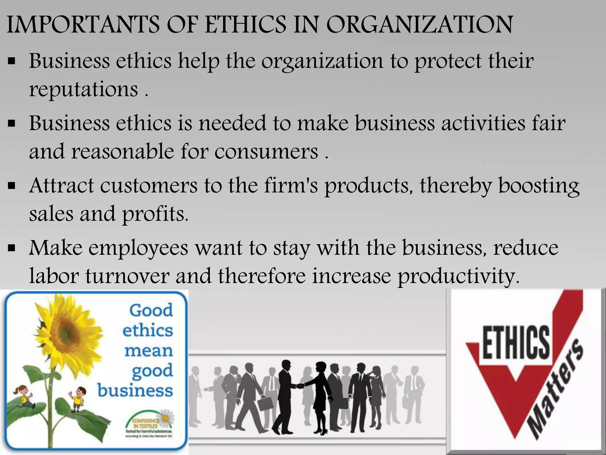 Ethics and Organizations | PPTX