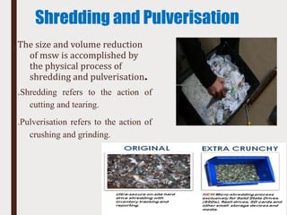 Solid waste disposal methods | PPTX