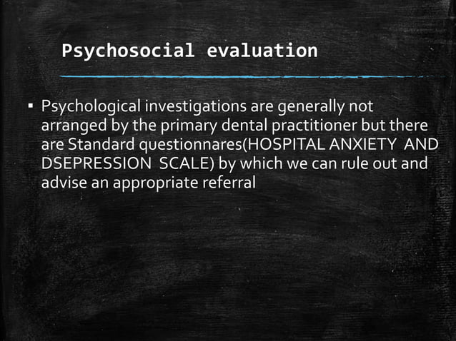 Differential Diagnosis of Oral & Maxillofacial Pain | PPTX | Dental ...
