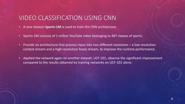 Large-scale Video Classification with Convolutional Neural Network | PPT