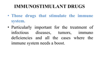 immunostimulants | PPTX
