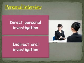 DATA COLLECTION | PPTX