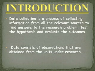 DATA COLLECTION | PPTX