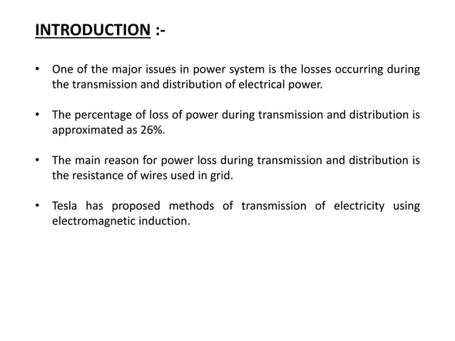WIRELESS POWER TRANSMISSION | PPTX