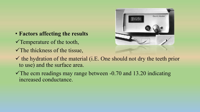 Recent advances in dental caries diagnosis | PPTX